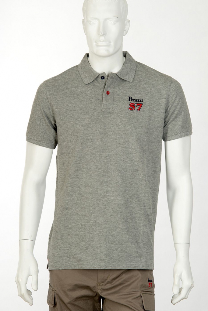 Short-sleeved Perazzi 57 polo shirt
