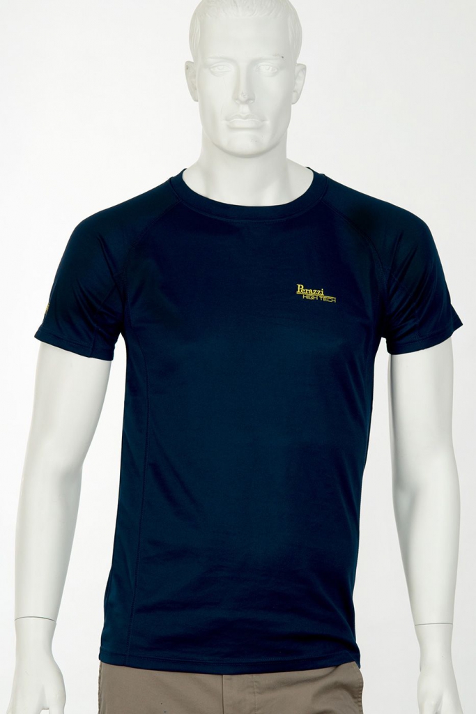 Short-sleeved Perazzi high-tech shirt