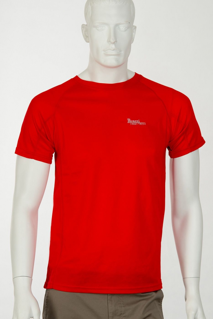 Short-sleeved Perazzi high-tech shirt