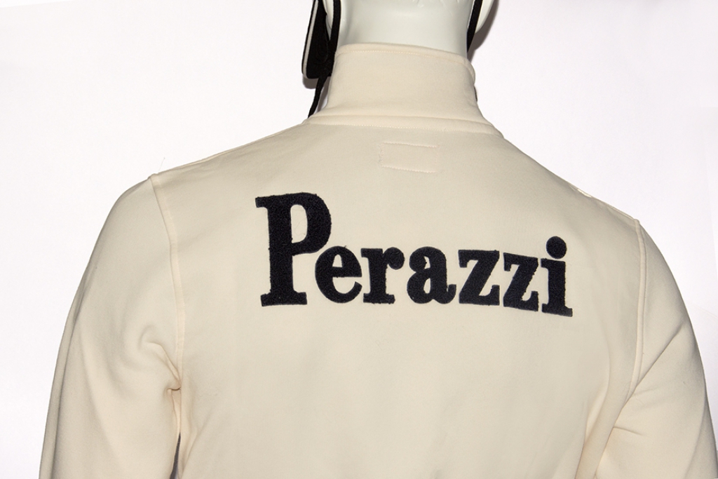 Winter tracksuit with zip - Perazzi logo embroidered on the back