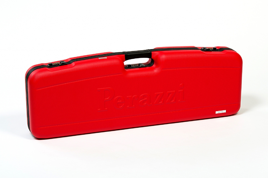 Valigetta in ABS con bordo in pelle per coppia fucili