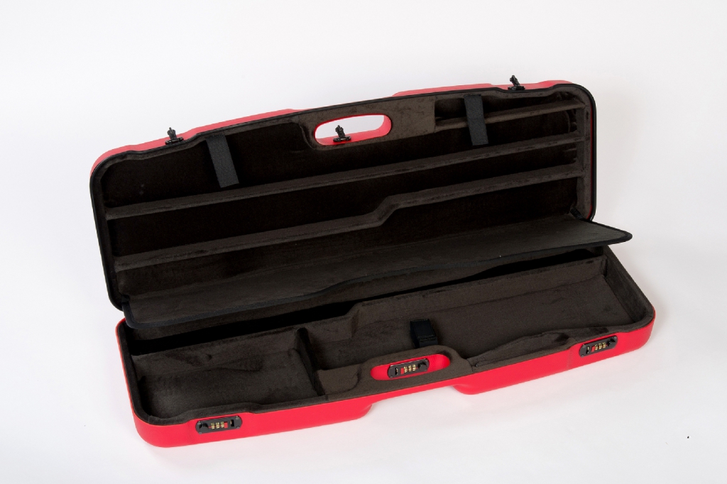 ABS case for 1 shotgun and 3 extra barrels up to 32" lenght